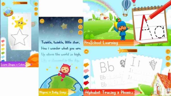 ABC Preschool Kids Tracing & Phonics Learning Games – Kids Learning Pod