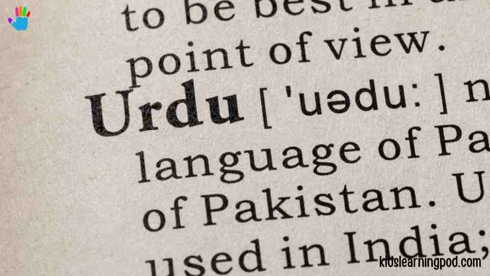 How To Learn Urdu Kids Learning Pod